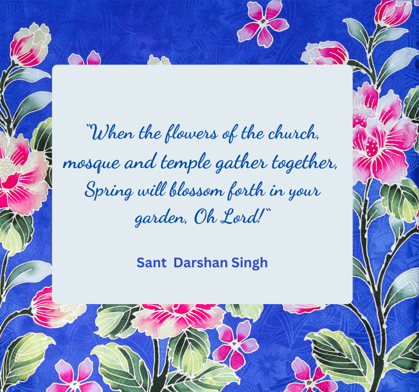 Sant Darshan Singh, mystic poet